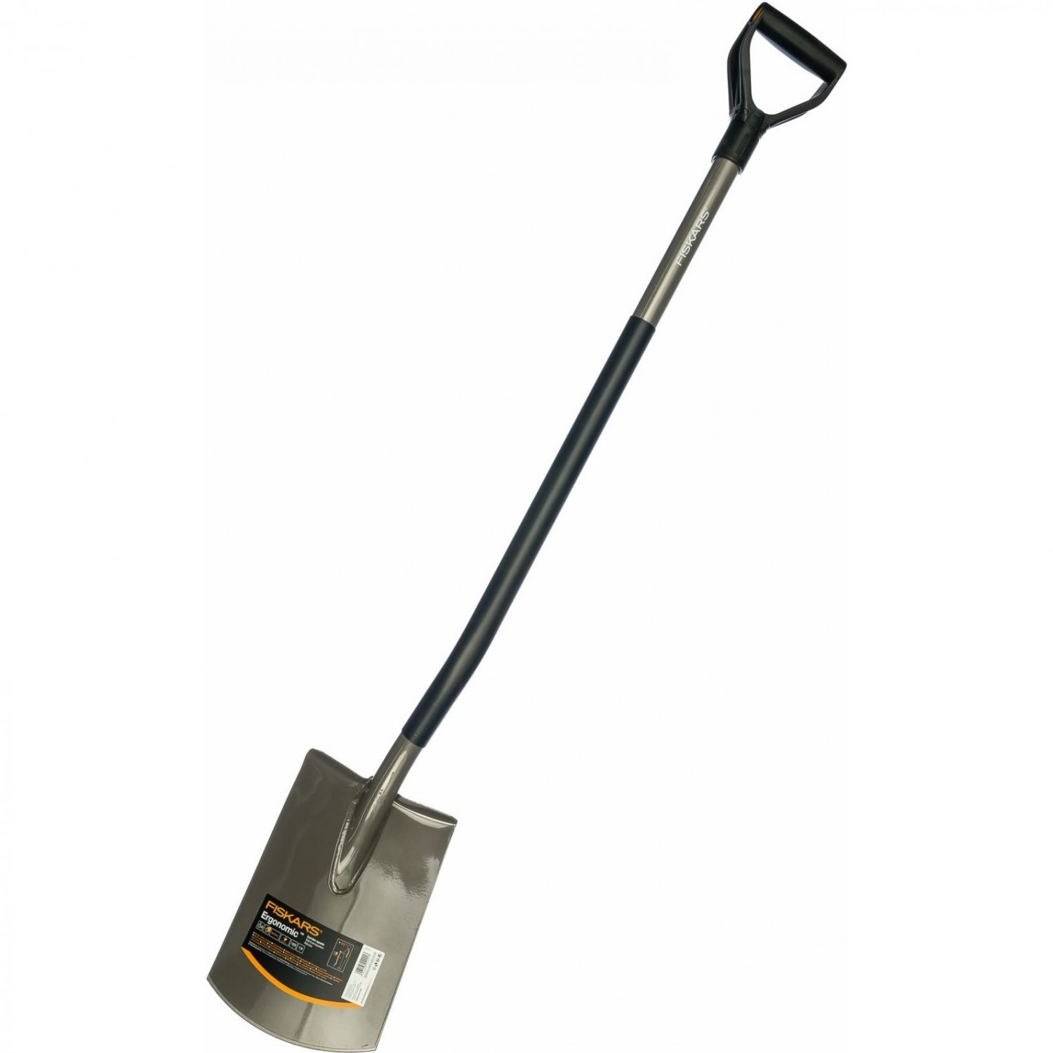 FISKARS ERGONOMIC™ 1001411. Купить Лопата с закругленным лезвием на ...